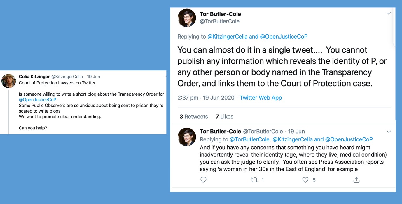 Transparency Orders: Reflections from a Public Observer – Promoting ...